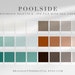 Poolside Color Palette (procreate Palette & JPG With Hex Codes ...