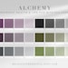 Alchemy Color Palette (procreate Palette & JPG With Hex Codes ...
