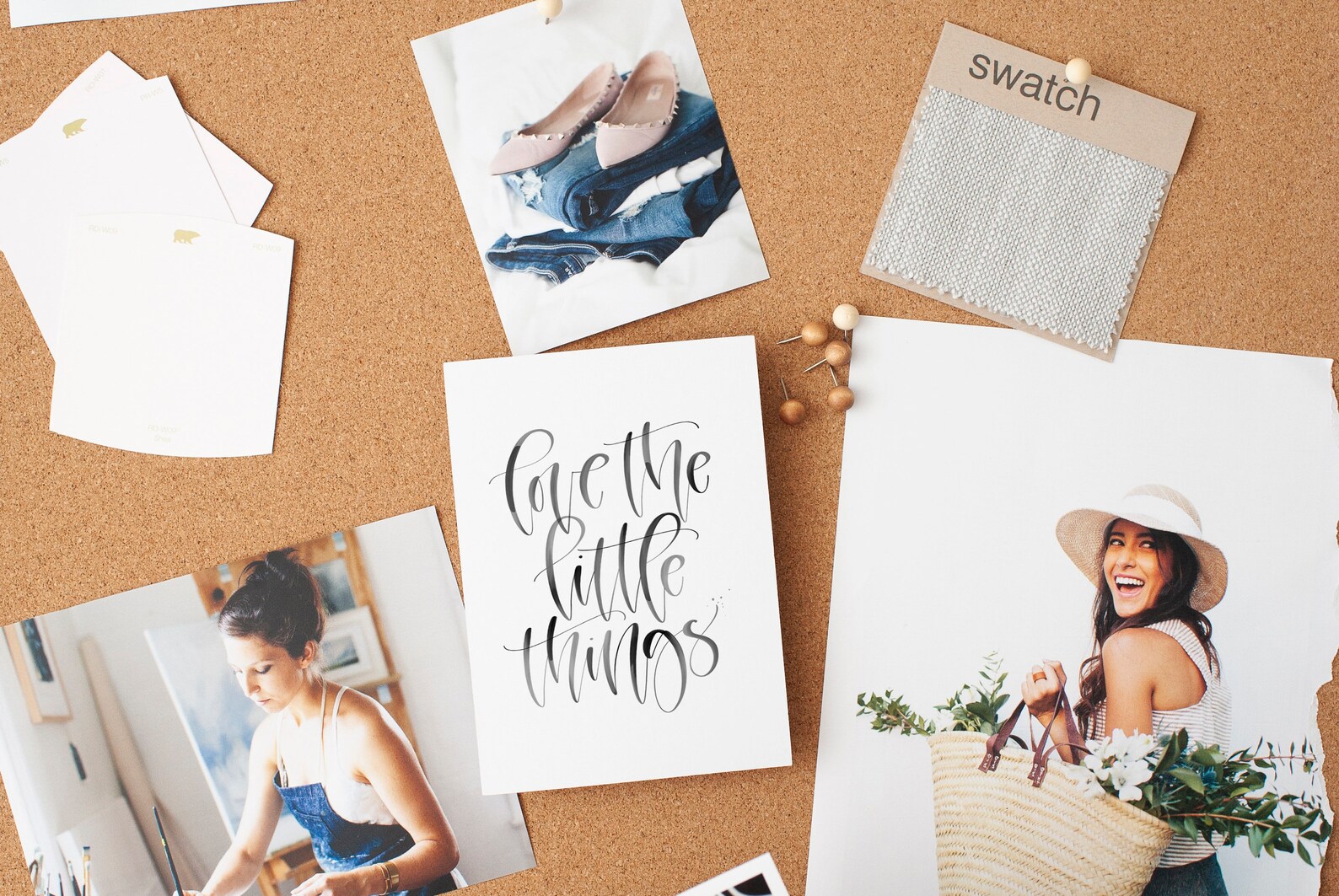 Printable Handwritten Love the Little Things Art // Printable Farmhouse ...