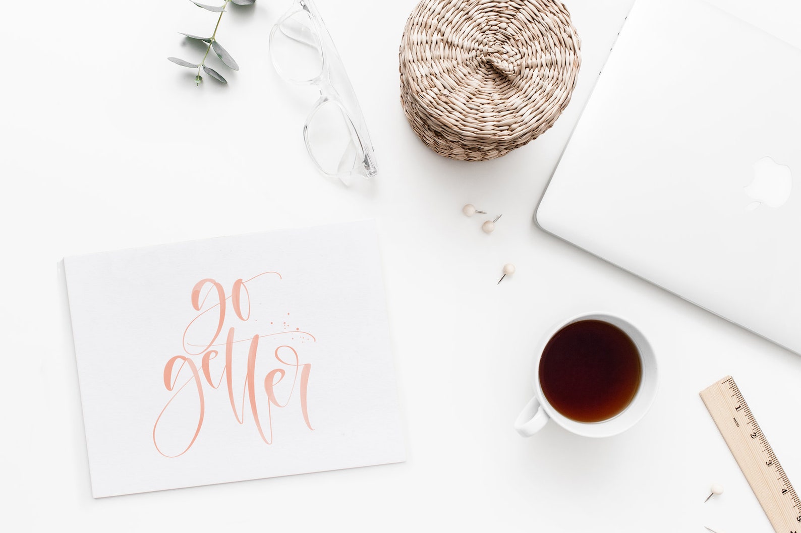 3 Colors Printable Handwritten Go Getter Artwork // Motivational ...