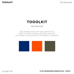 Polo Vector Mockup Pack Template Fashion Illustrator Tech Pack Clothing ...