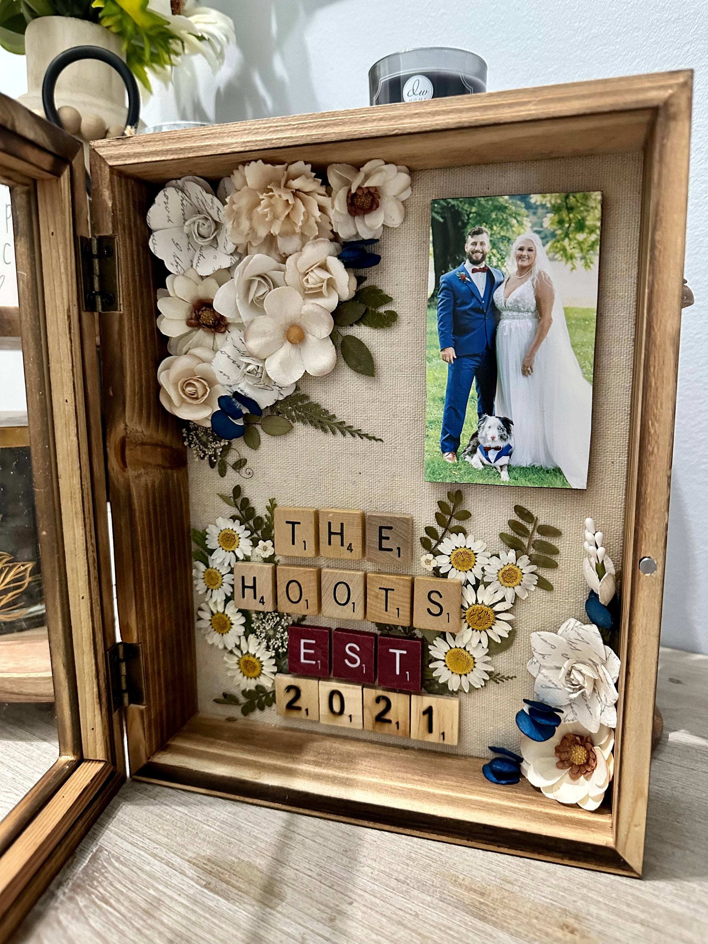 Customized Wedding Shadow Box - Etsy