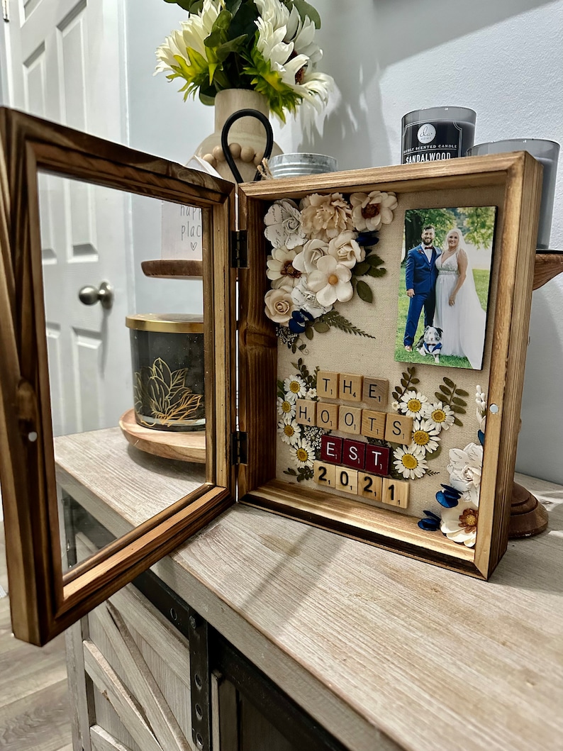Customized Wedding Shadow Box - Etsy