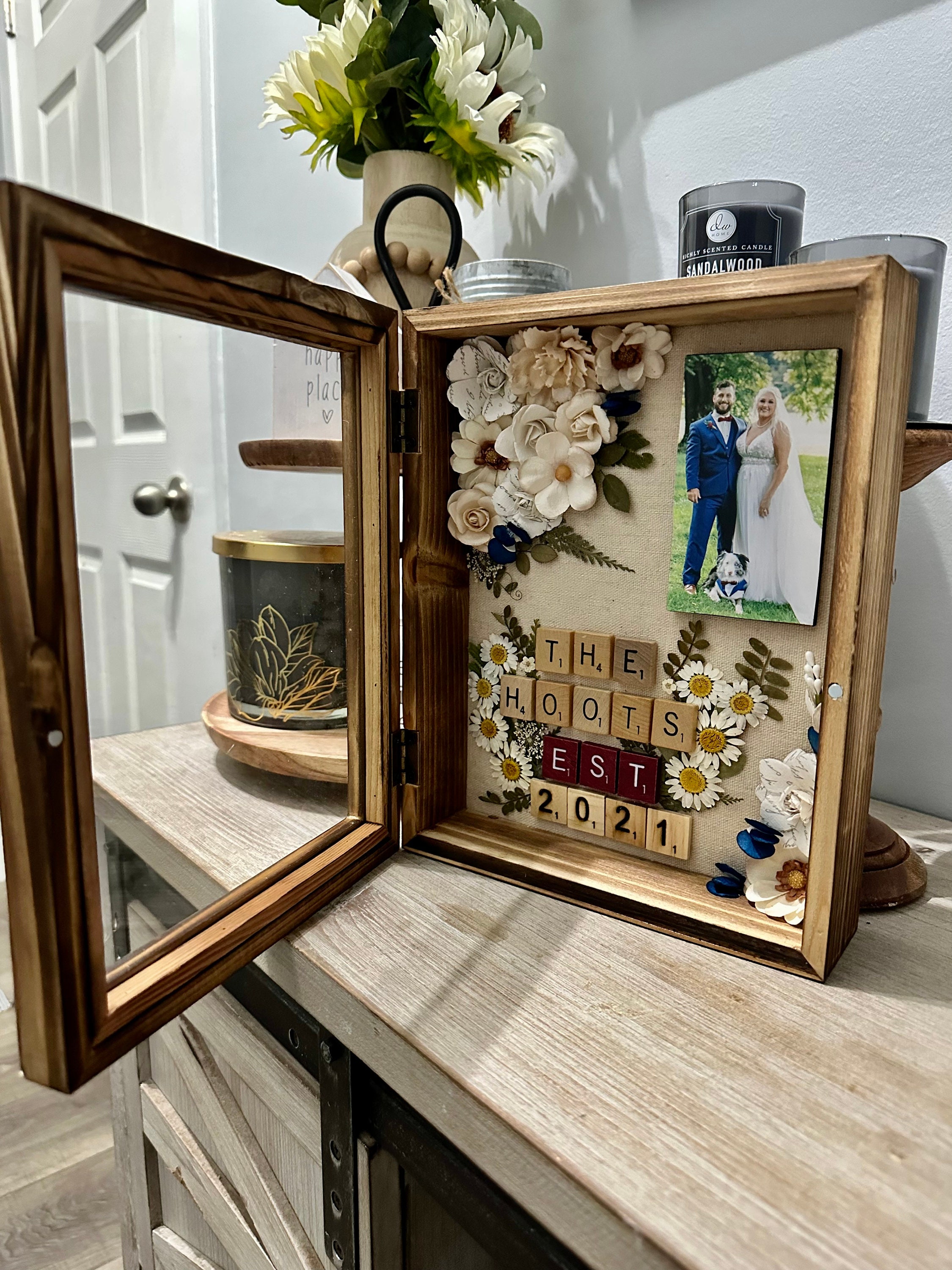 Customized Wedding Shadow Box - Etsy