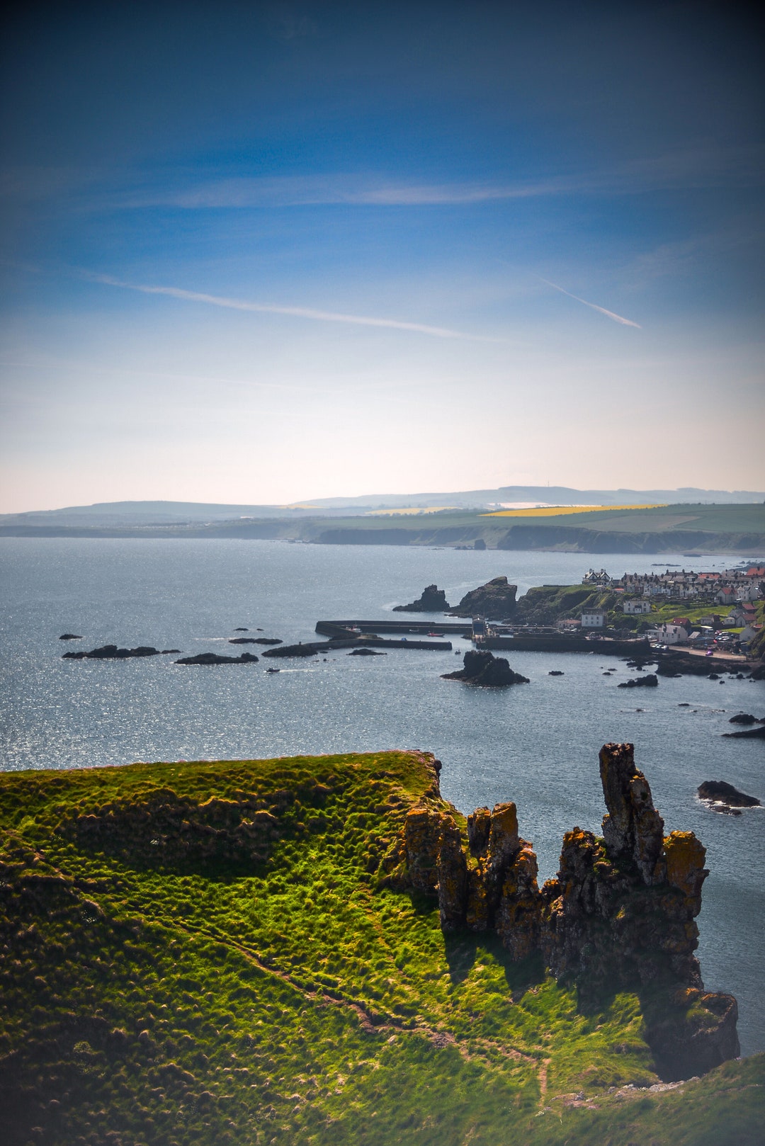 St Abb's Head Scotland, Digital File, Scotland Prints, Wall Art ...