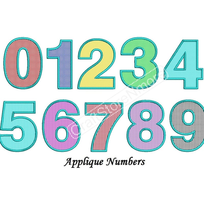 3/4 Inch Numbers - Etsy