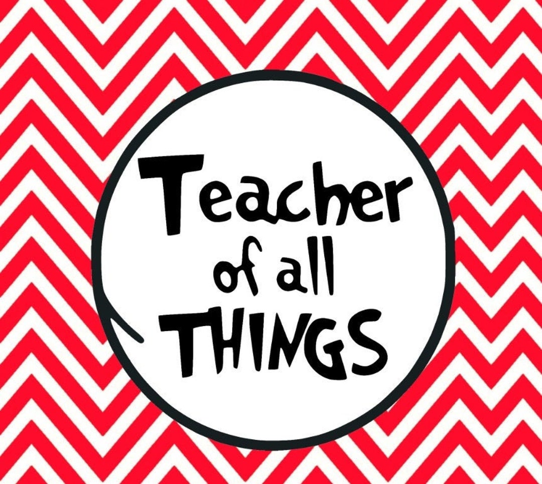Teacher of All Things SVG Cricut Files, SVG Files for Cameo Teacher SVG ...