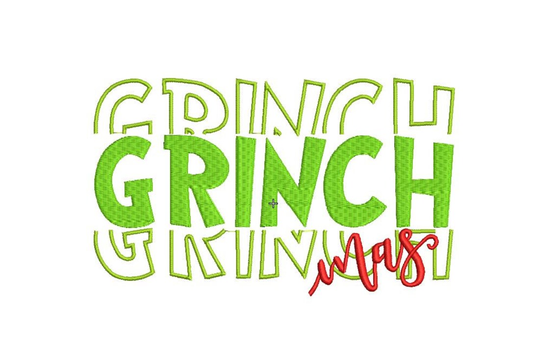 Grinchmas Embroidery Designs - 4 Sizes Instant Download - Etsy