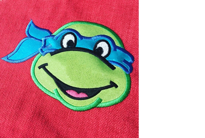 Ninja Turtle Applique Design 2 Designs Mutant Ninja | Etsy