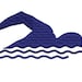 Swimmer Embroidery Design 2 Designs Instant Download Swimming ...