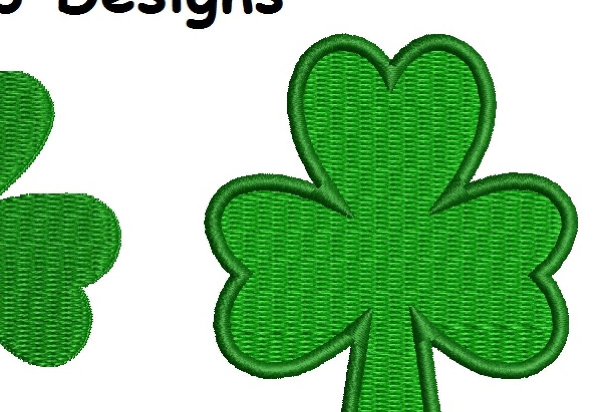 Shamrock Embroidery Design INSTANT DOWNLOAD | Etsy