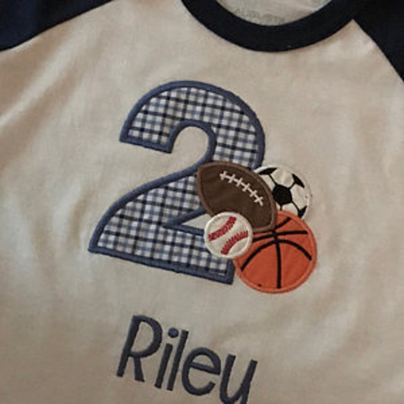 Applique Numbers Design Applique Numbers Embroidery Design 3,4,5 Inch ...