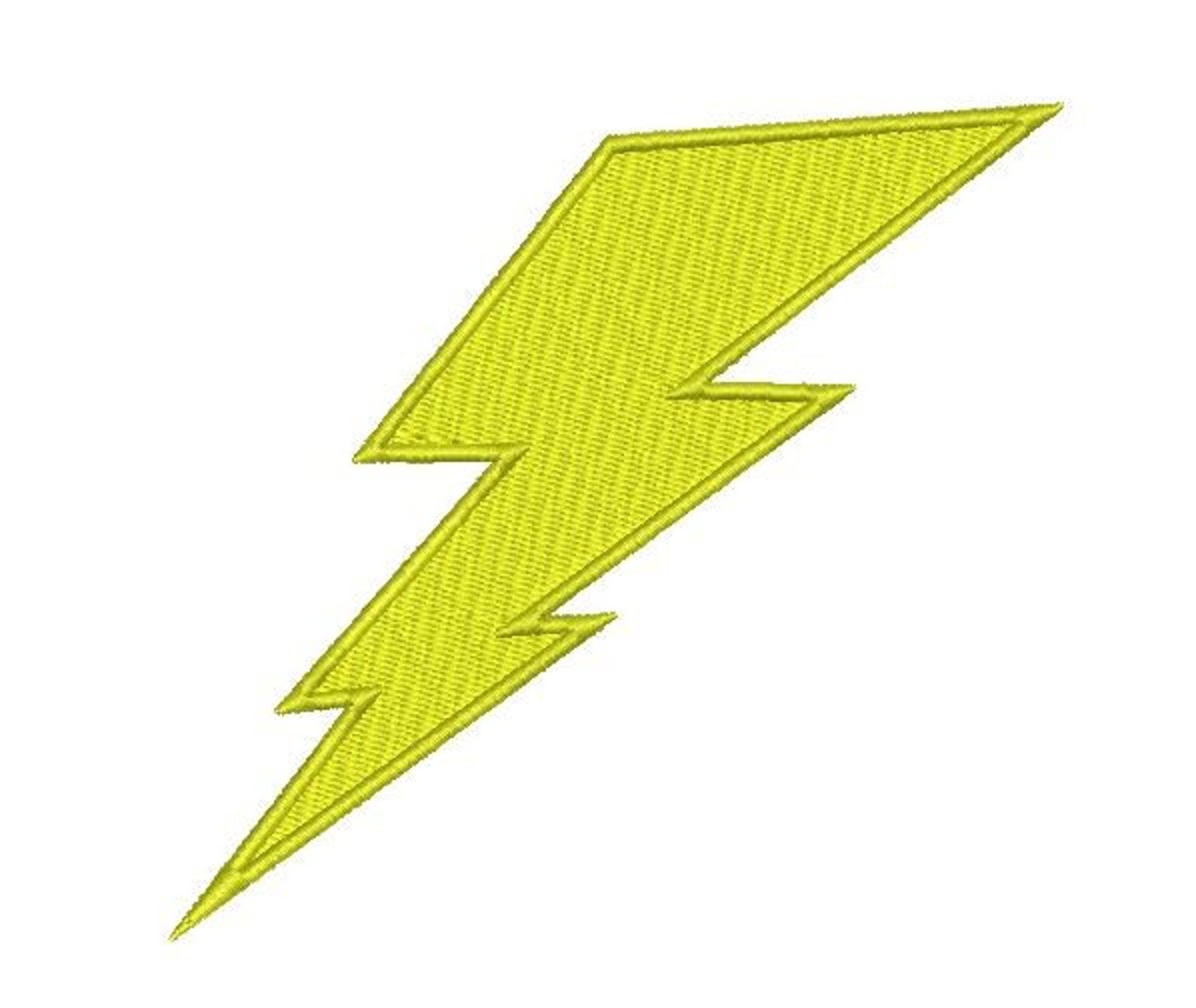 Lightning Bolt Embroidery Design Set of 3 Instant Download - Etsy