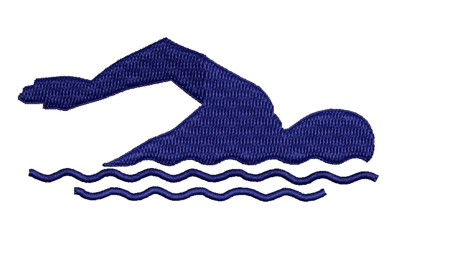 Swimmer Embroidery Design - 2 Designs Instant Download Swimming ...