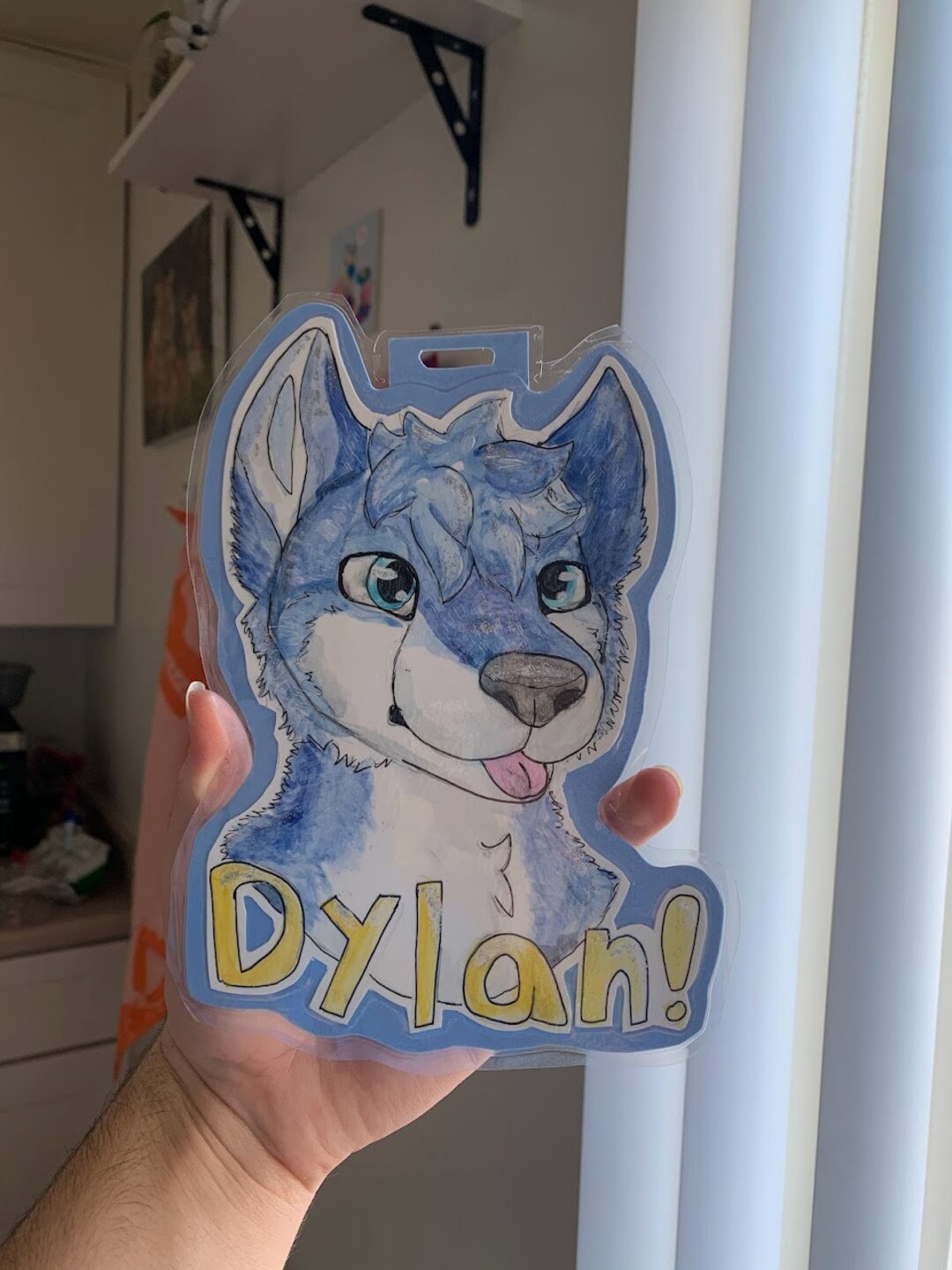 CUSTOM Furry Badges - Traditional Fursona Headshot Badges - Etsy