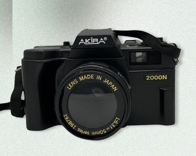 Vintage Akira 2000N, 35mm Camera 50mm Color Lens - Etsy