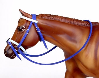 Breyer Traditional 1:9 Scale Model Horse Tack Bridle Handmade | Etsy