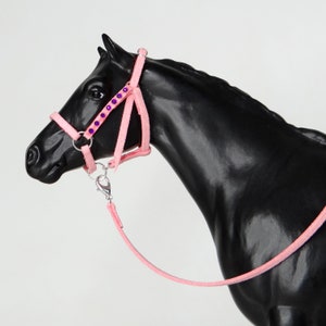 Breyer Traditional 1:9 Scale Handmade Halter Headcollar Leadrope With ...