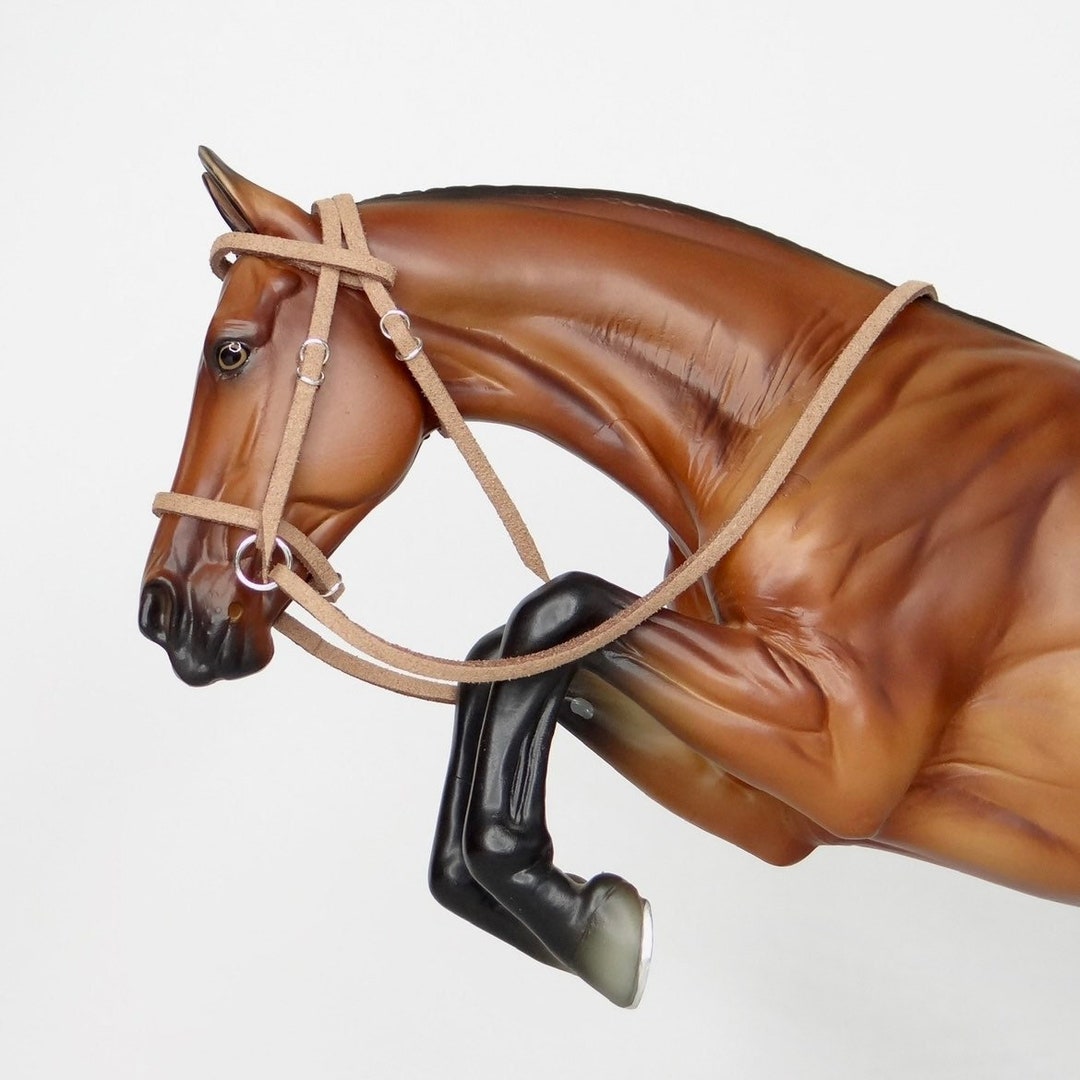 Breyer Traditional 1:9 Scale Model Horse Tack Bridle Handmade - Etsy