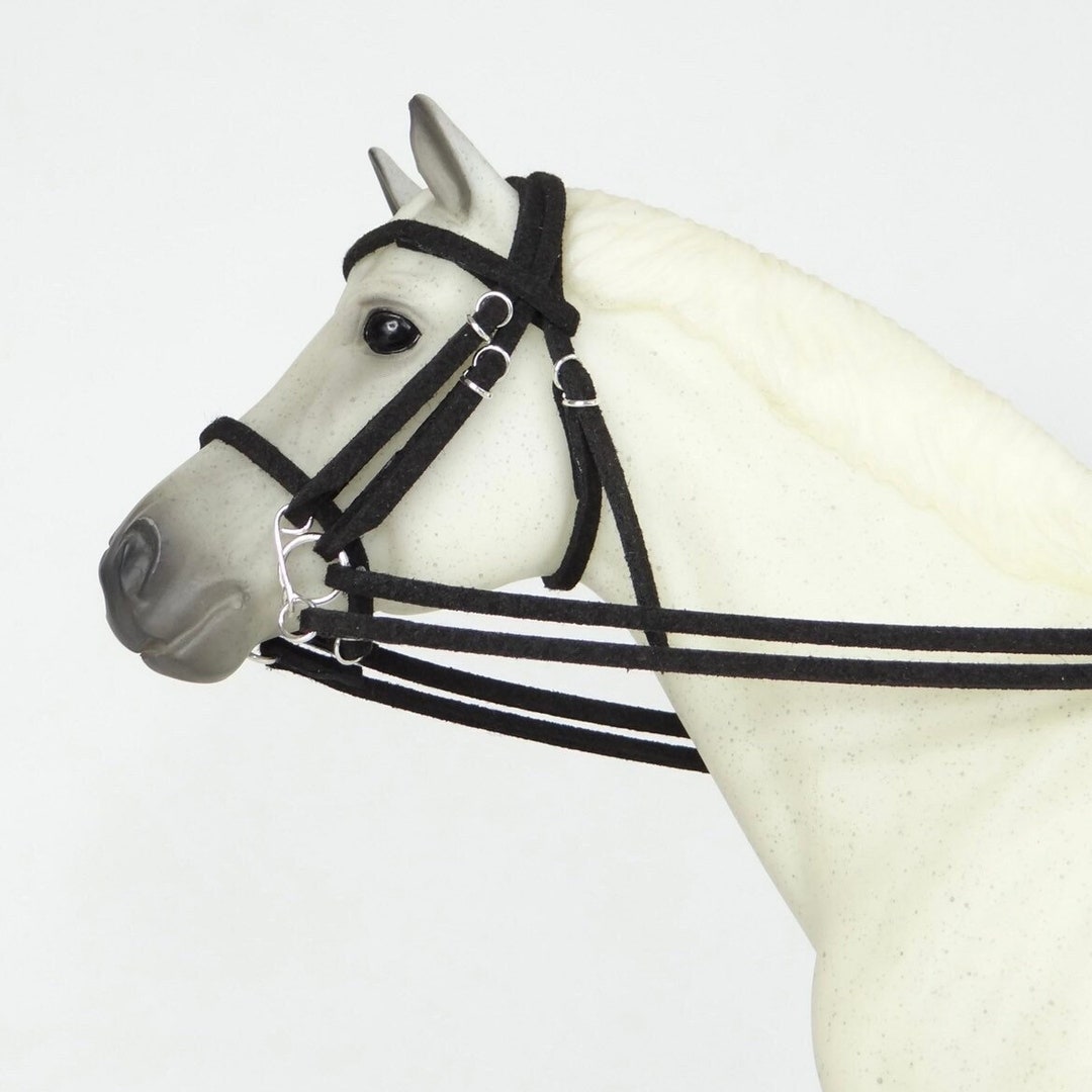 Breyer Traditional 1:9 Scale Model Horse Tack Double Bridle - Etsy