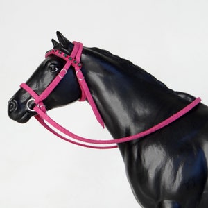 Breyer Traditional 1:9 Scale Bridle With Gems Model Horse Tack *choose ...