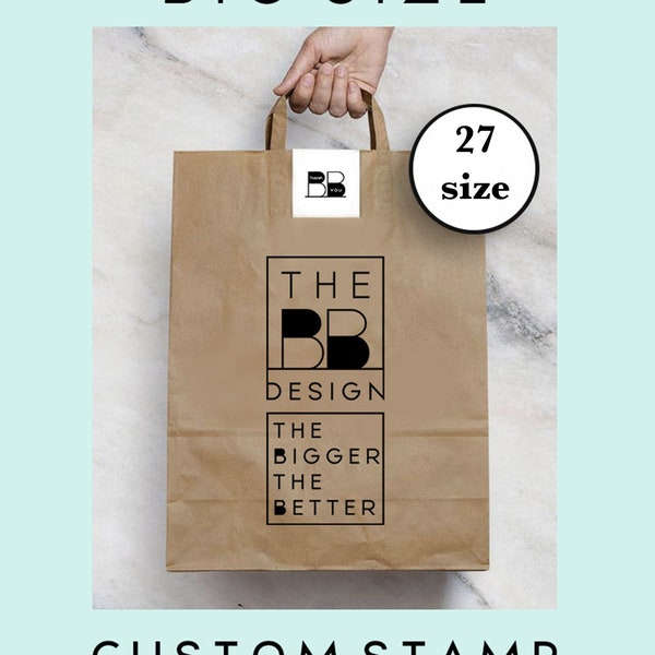 Large Custom Stamp - Etsy