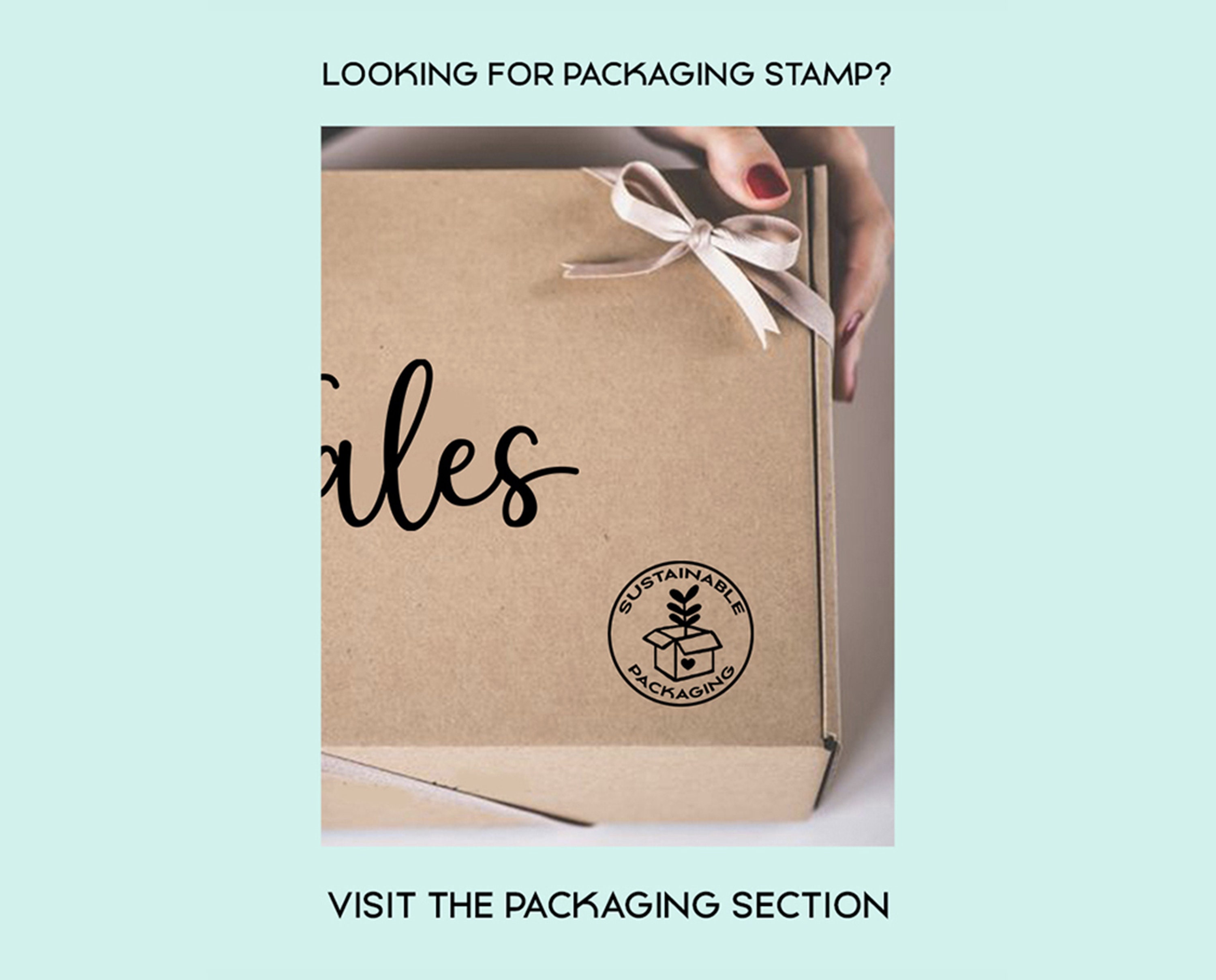 Custom Big Size Stamp Large Size Custom Logo Stamp Big Size - Etsy ...