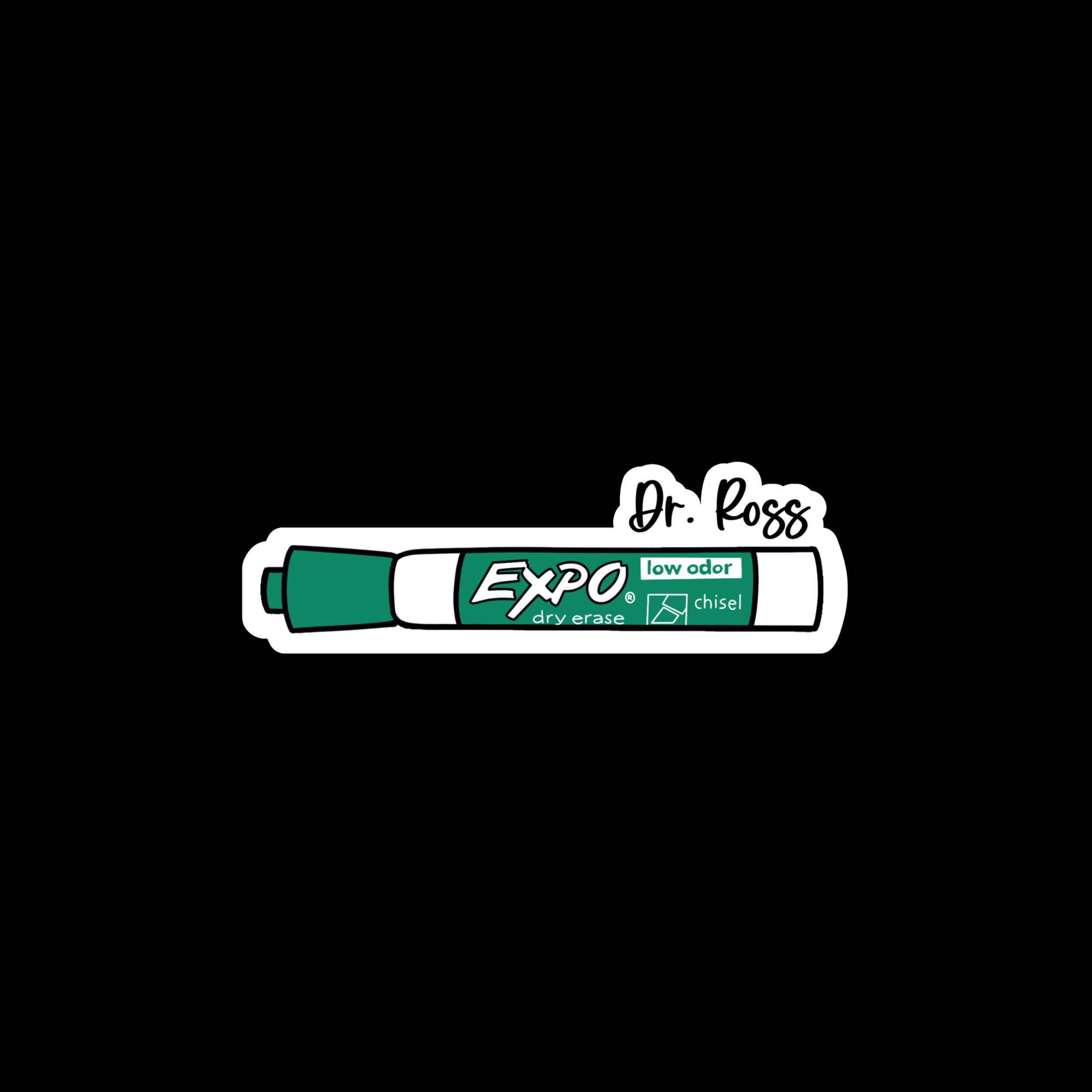 FREE Personalization Stickers, Teacher, Expo Markers, Pens, Education ...