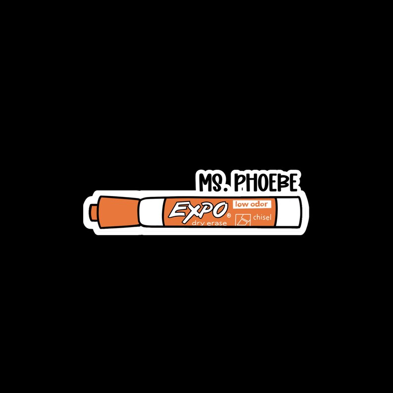 FREE Personalization Stickers, Teacher, Expo Markers, Pens, Education ...