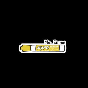 FREE Personalization Stickers, Teacher, Expo Markers, Pens, Education ...