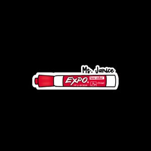 FREE Personalization Stickers, Teacher, Expo Markers, Pens, Education ...