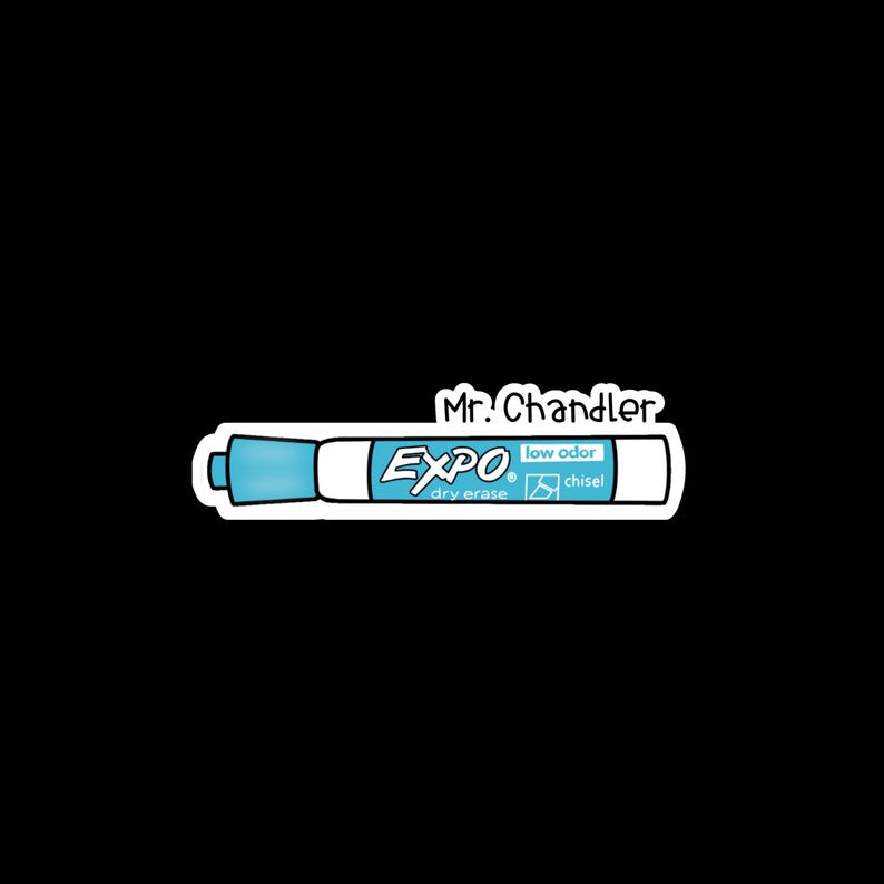 FREE Personalization Stickers, Teacher, Expo Markers, Pens, Education ...