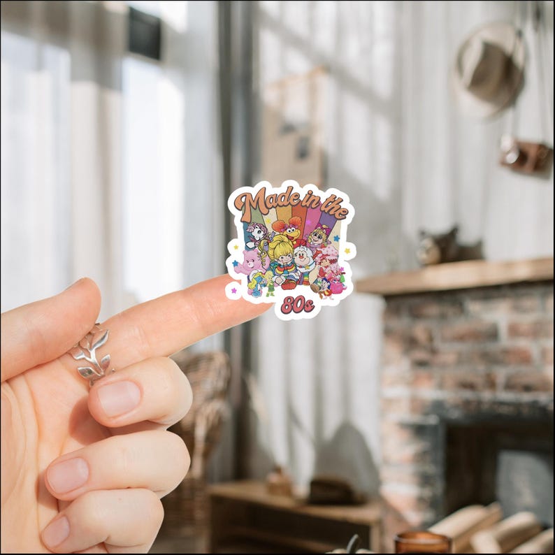 80's Inspired Sticker - Etsy