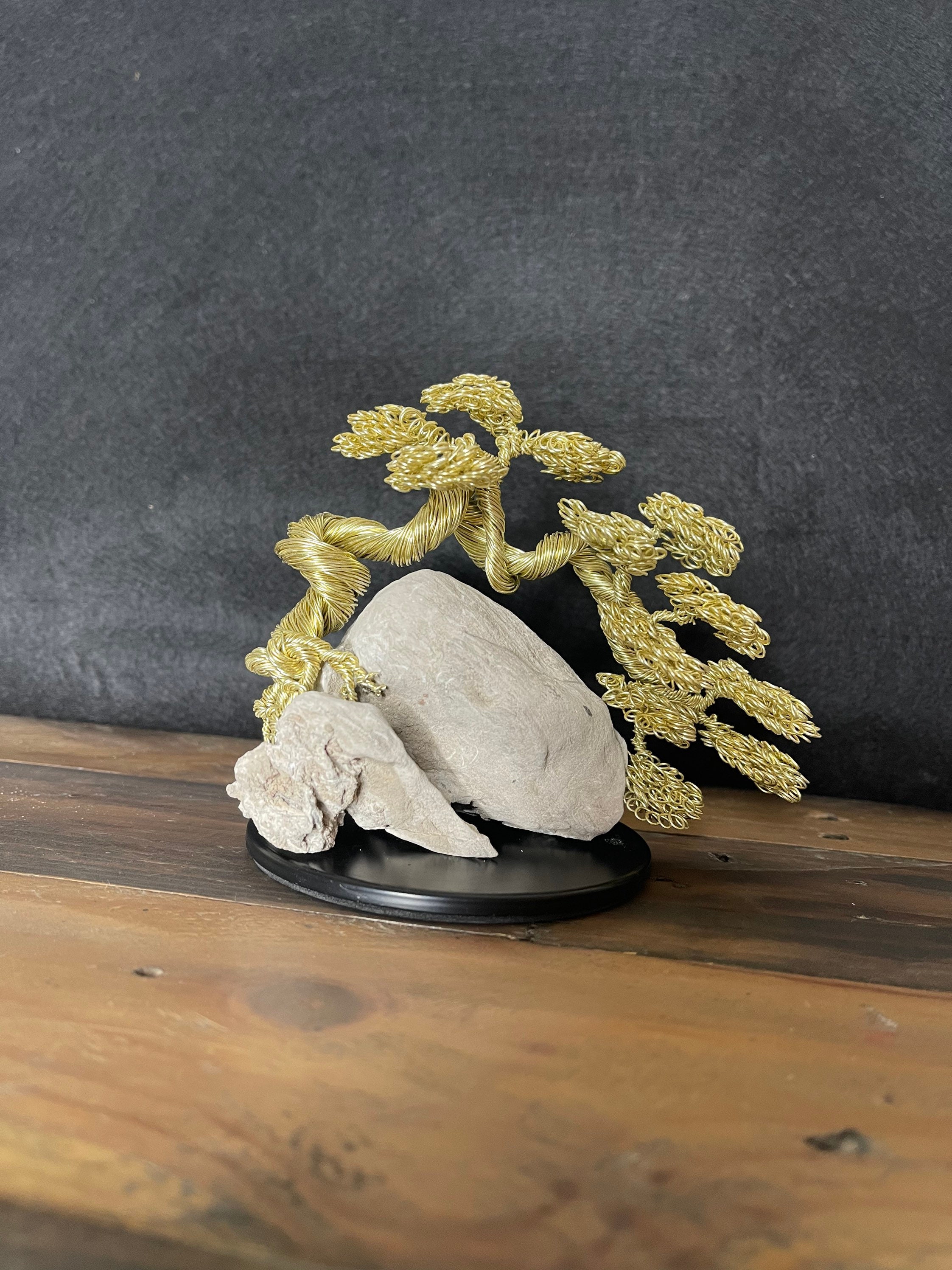 Wire Bonsai Tree Wire Tree Sculpture Handmade Wire Bonsai - Etsy