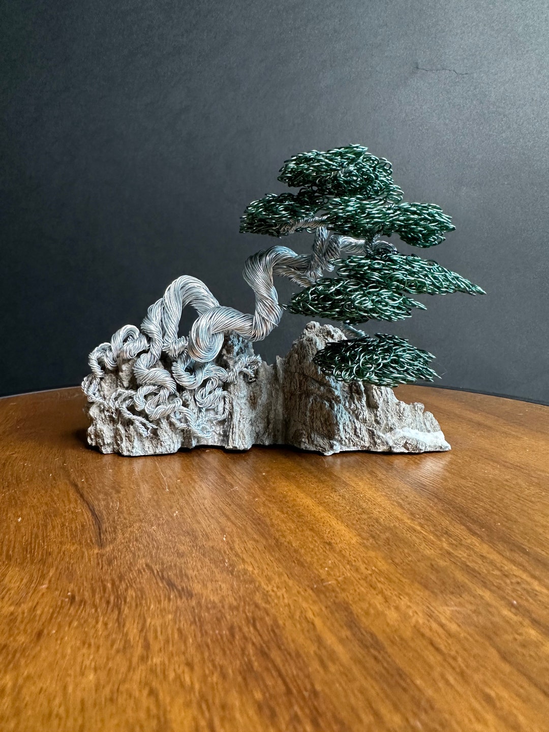 Wire Bonsai Tree Metal Bonsai Handmade Wire Tree Wire Tree Sculpture - Etsy