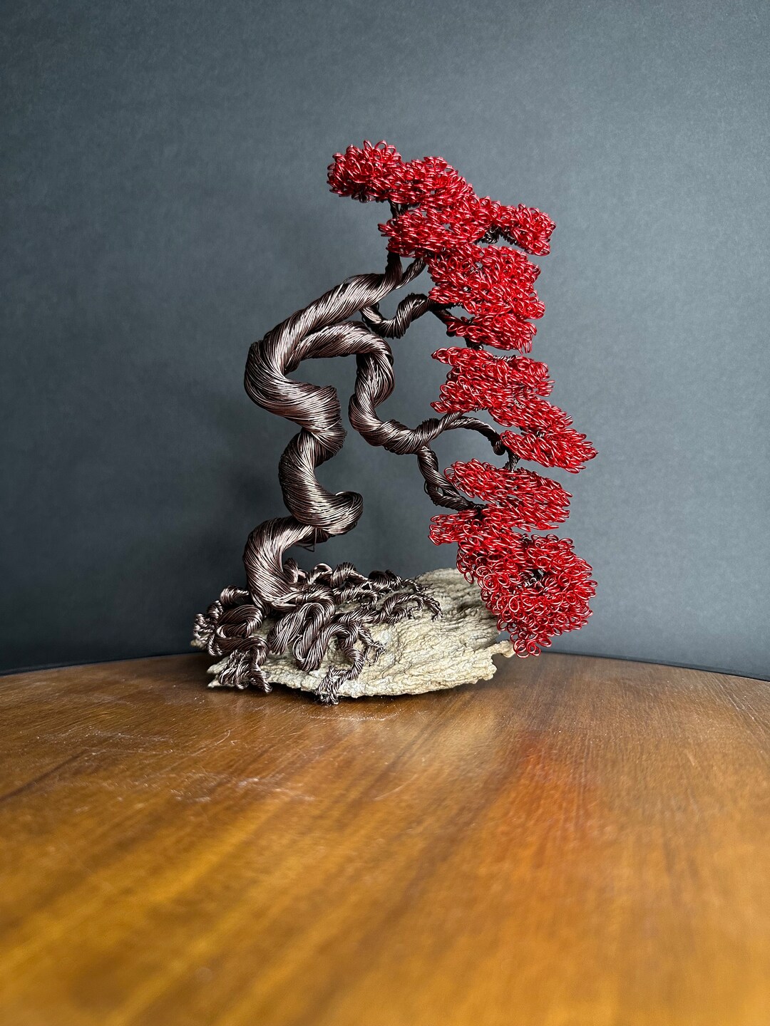 Wire Tree Sculpture Wire Bonsai Tree Handmade Wire Tree Metal Bonsai - Etsy