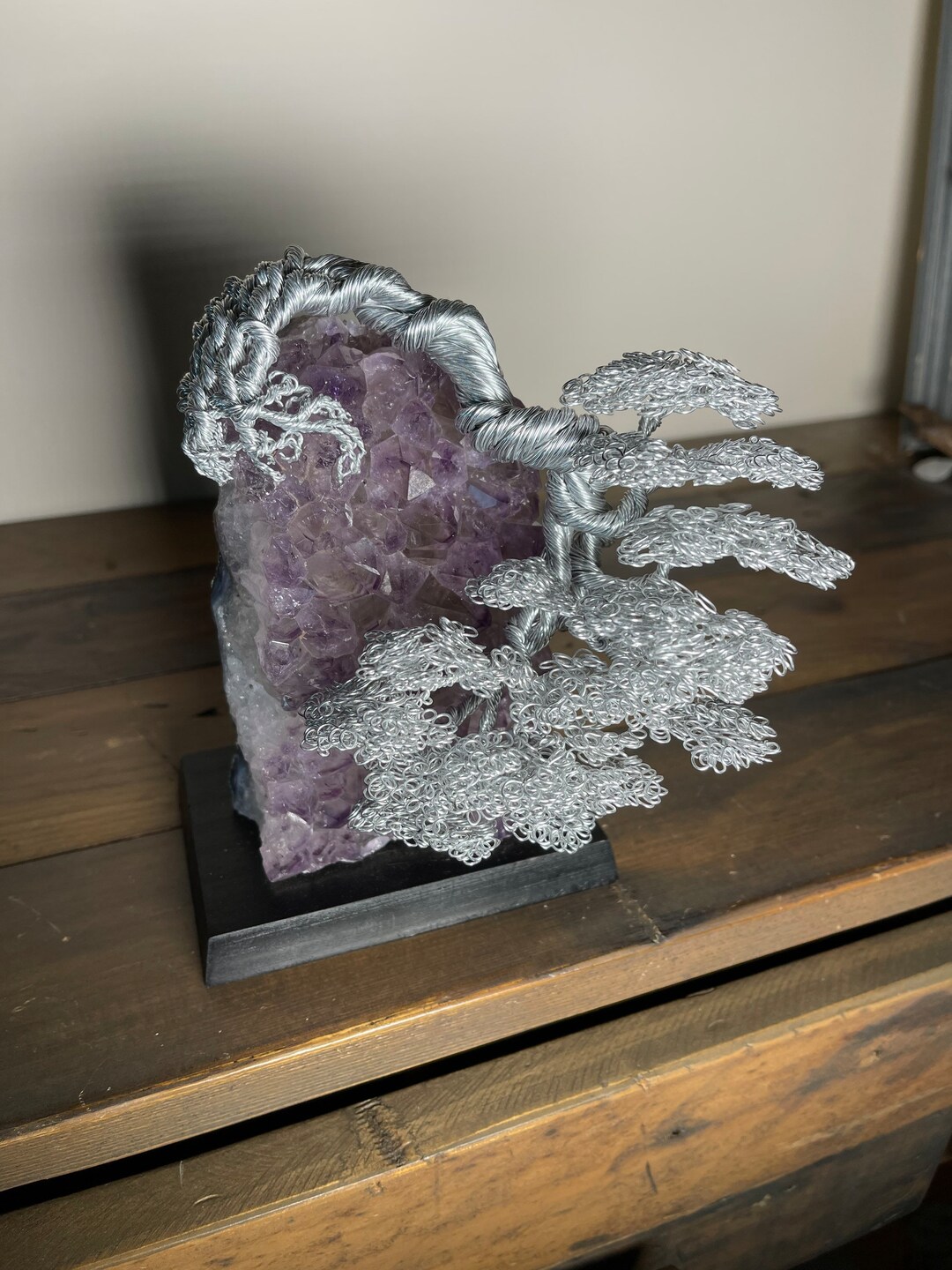 Wire Tree Sculpture Wire Bonsai Tree Metal Bonsai Handmade Wire Bonsai ...