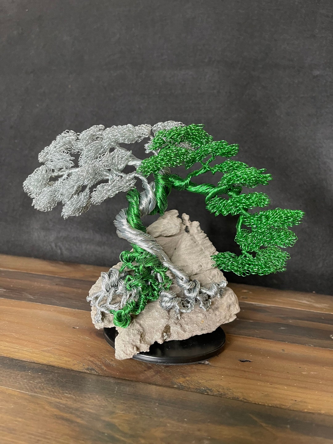 Wire Tree Sculpture Wire Bonsai Tree Handmade Wire Tree Metal Bonsai - Etsy