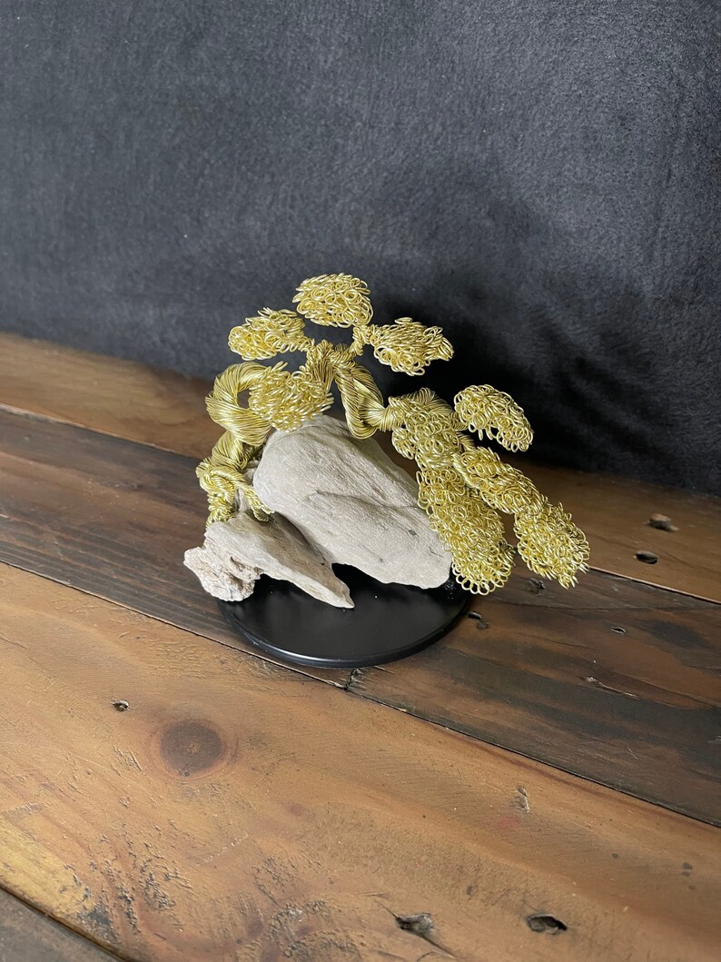 Wire Bonsai Tree Wire Tree Sculpture Handmade Wire Bonsai | Etsy