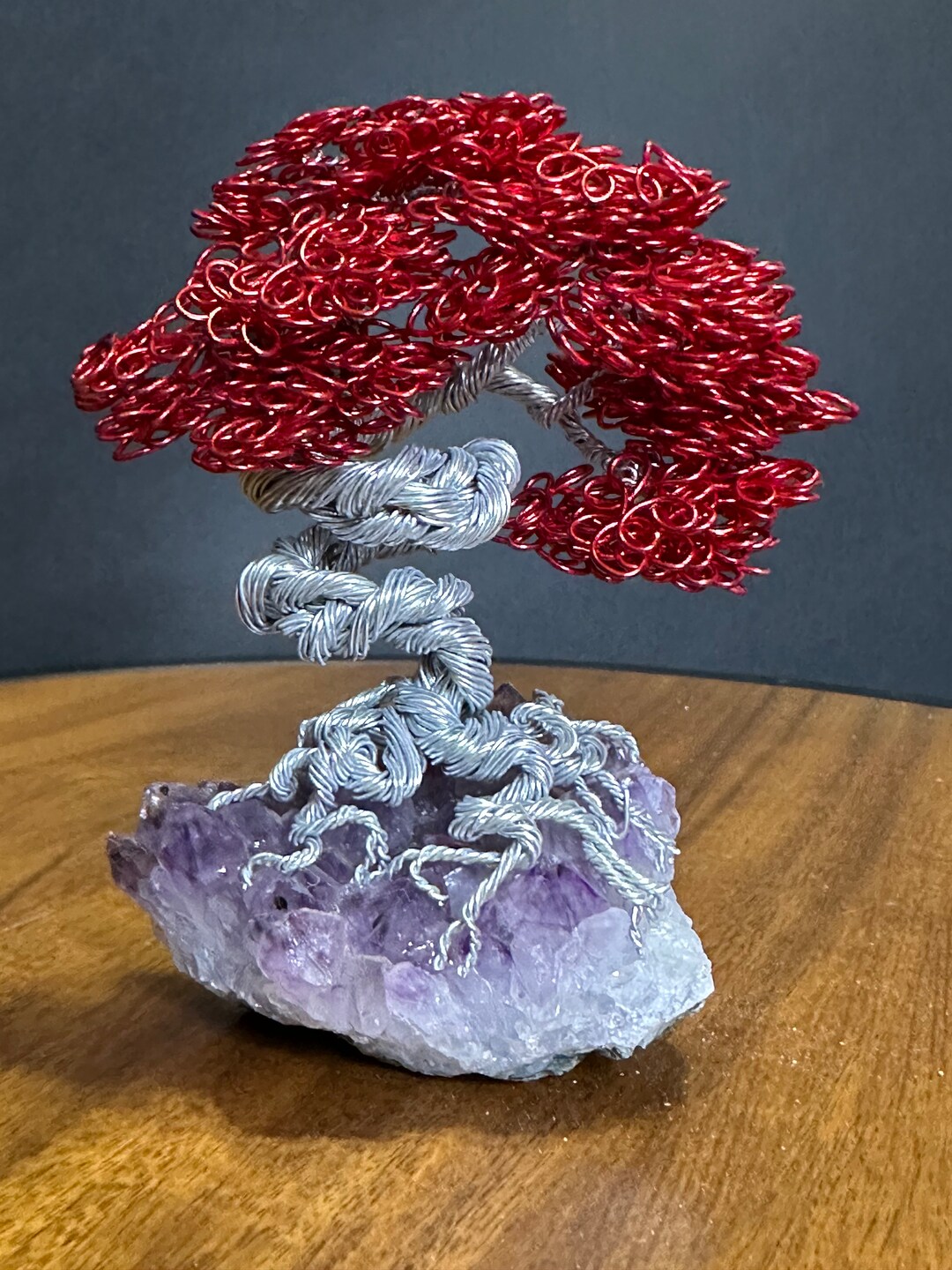 Wire Tree Sculpture Wire Bonsai Tree Handmade Wire Tree Metal Bonsai - Etsy