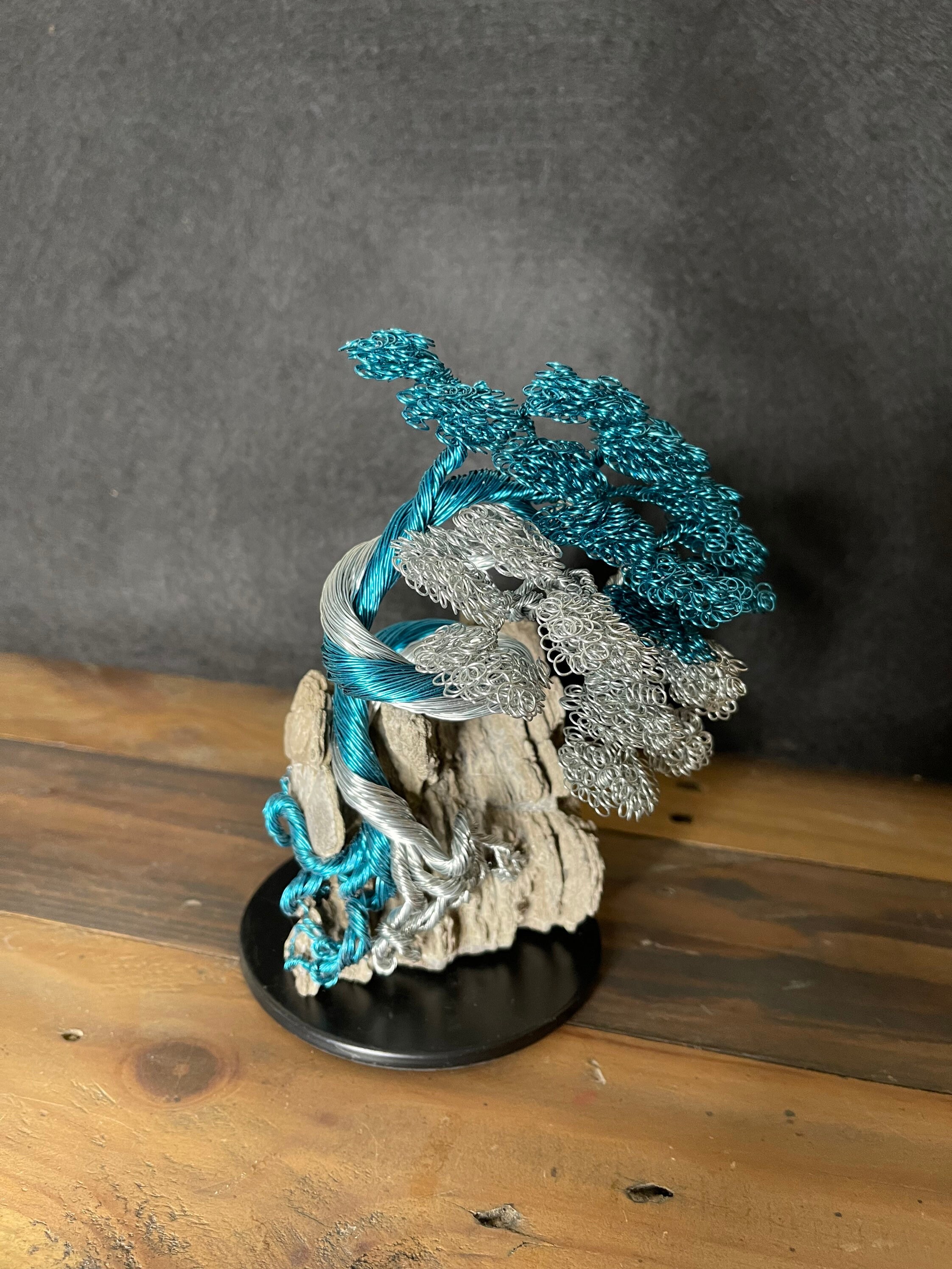 Wire Tree Sculpture Wire Bonsai Tree Handmade Wire Tree - Etsy