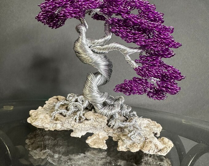 Wire Tree Sculpture Wire Bonsai Tree Handmade Wire Tree Metal Bonsai - Etsy
