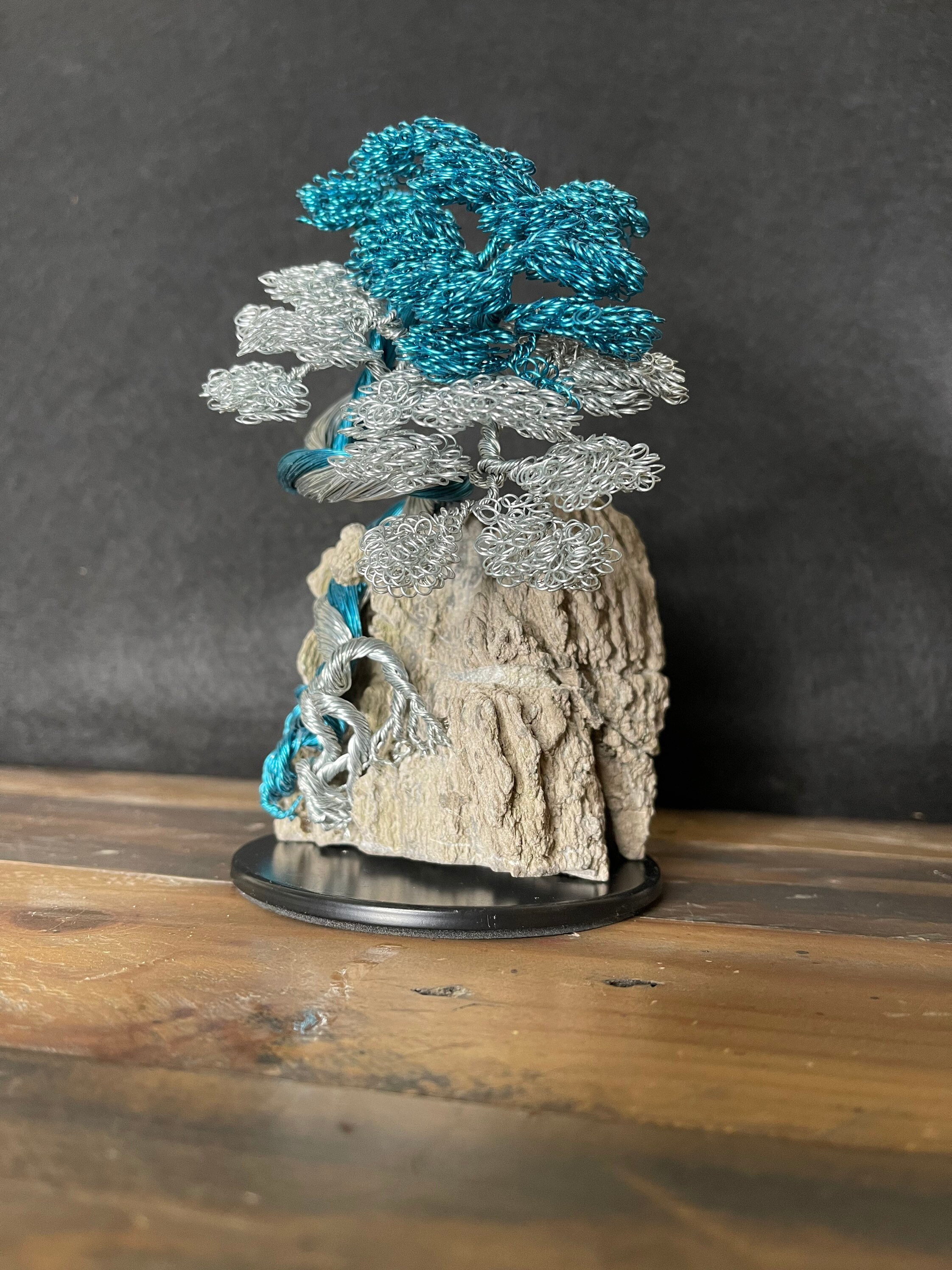 Wire Tree Sculpture Wire Bonsai Tree Handmade Wire Tree - Etsy