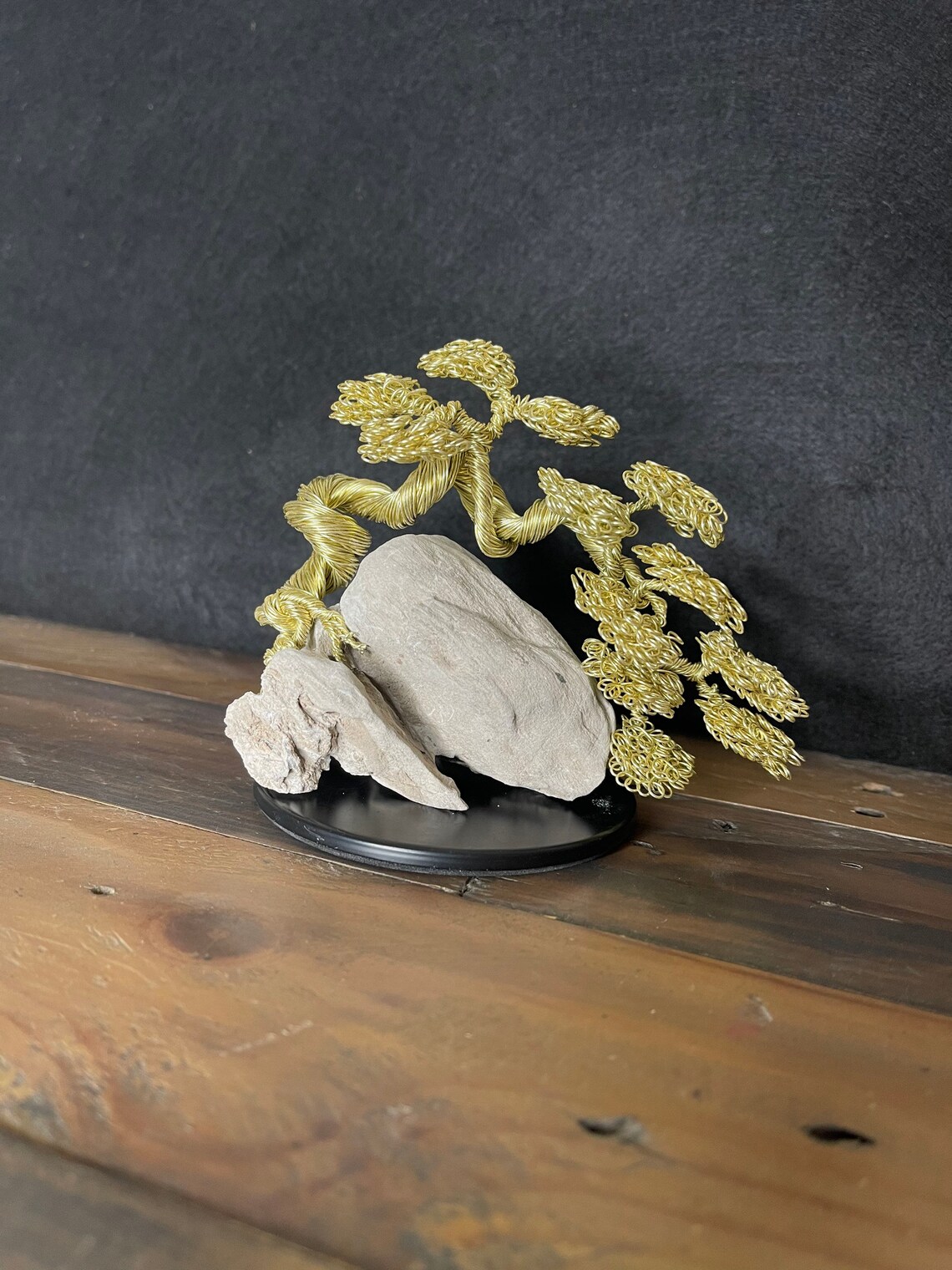 Wire Bonsai Tree Wire Tree Sculpture Handmade Wire Bonsai | Etsy