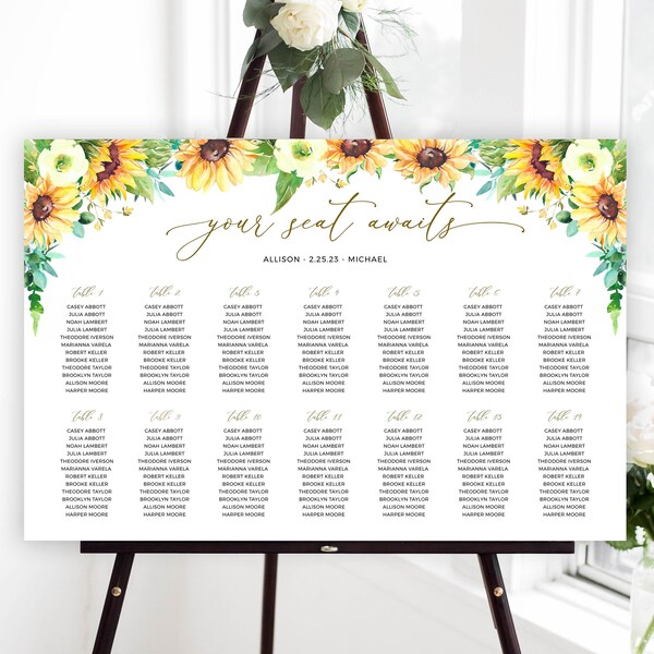 Large Sunflower Poster - Etsy