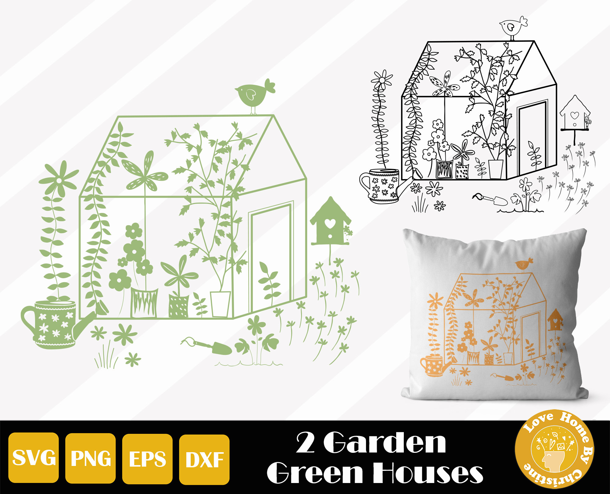 2 Flower Garden Svg Gardening Svg Plant Lover Svg Fairy | Etsy