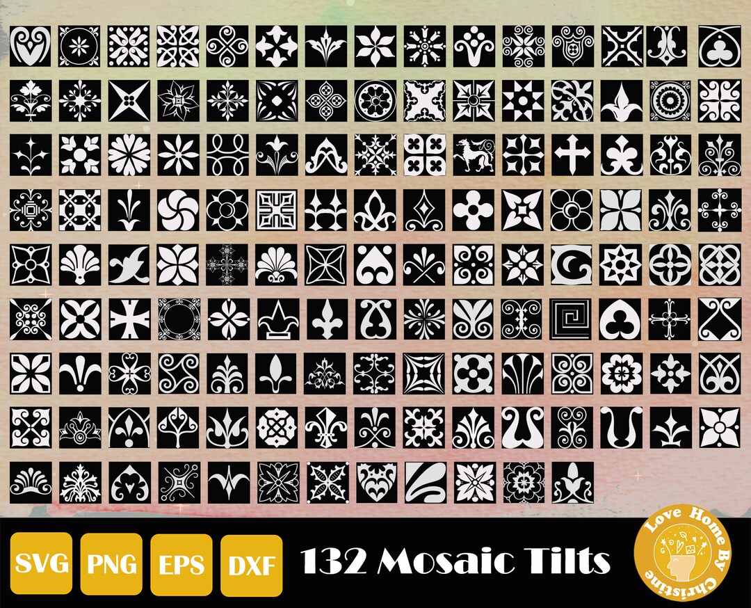 132 Glowforge Cut File, Laser Cut Files, Pattern Svg, Applique Svg ...