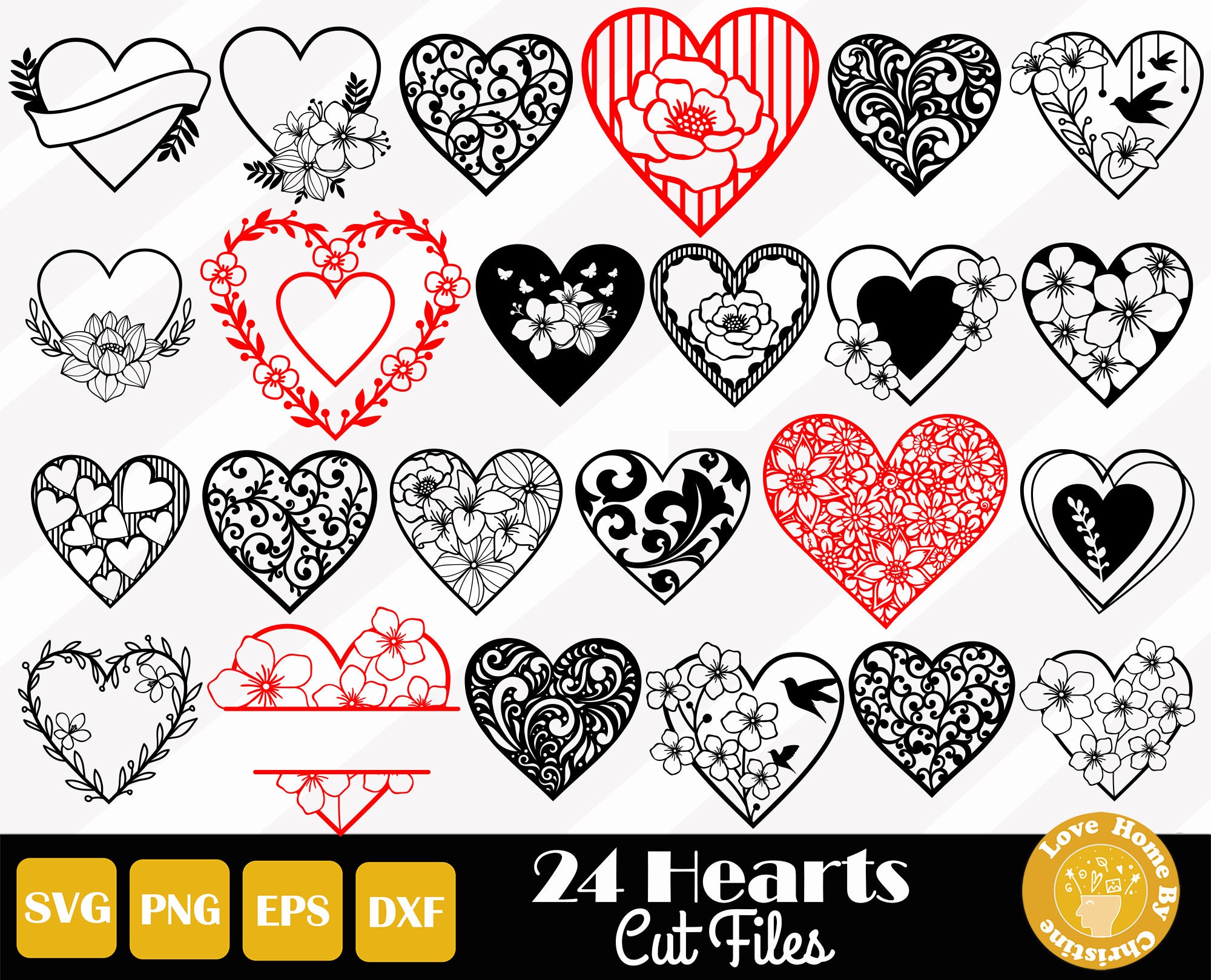 Fancy Heart Svg