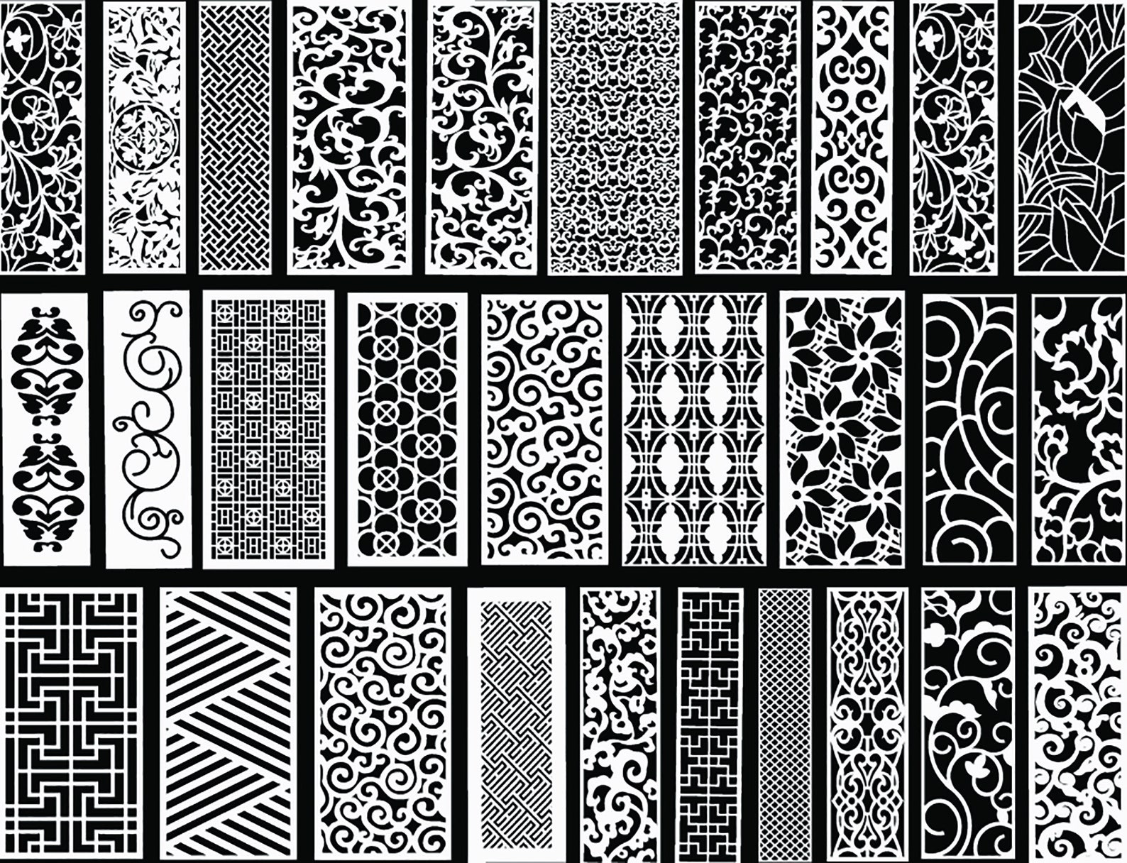 79 Decorative Panel SVG for Cricut Silhouette Files Laser - Etsy