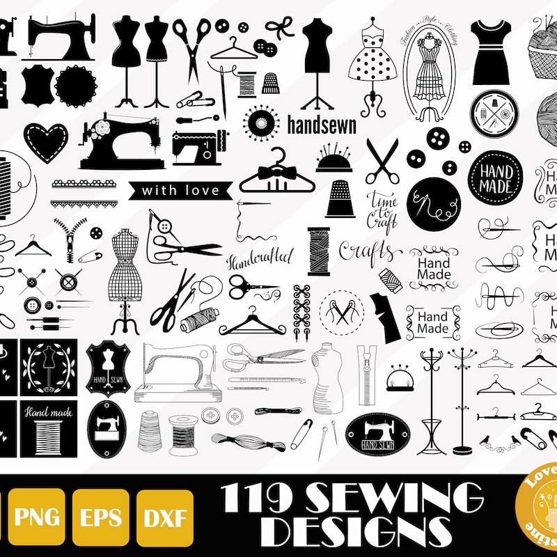 Sewing Svg - Etsy